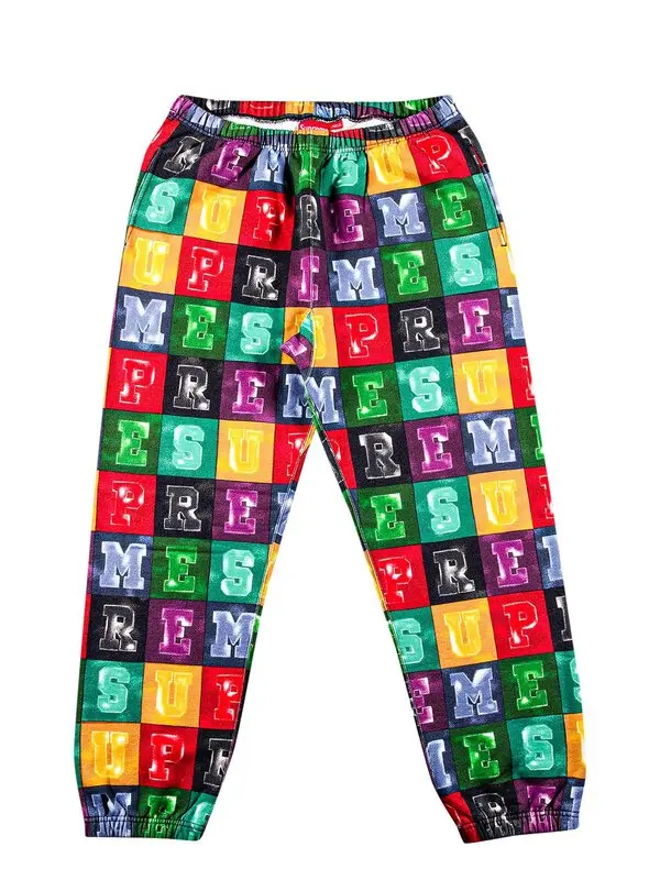 Supreme Blocks Sweatpant - Multicolor