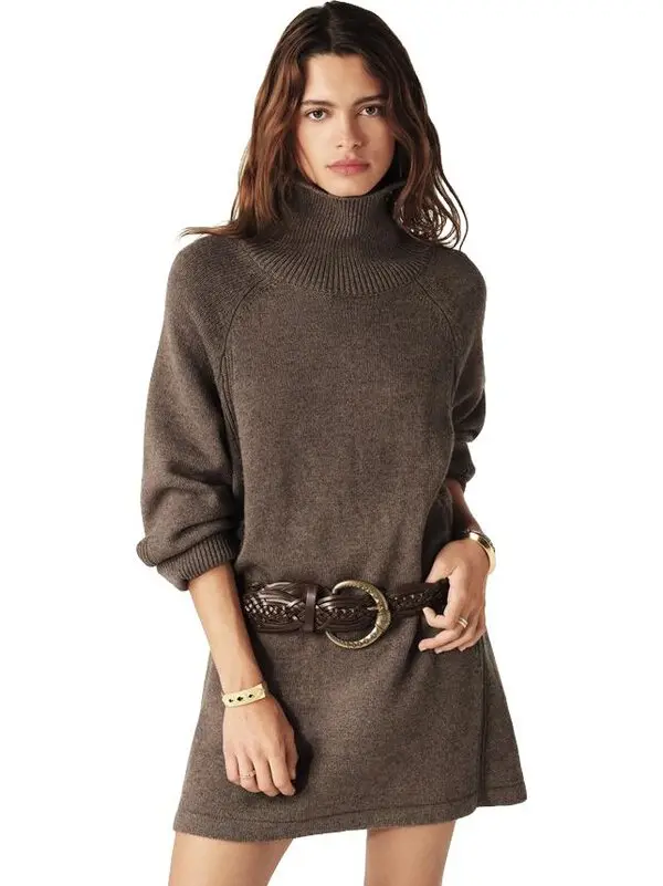 Ba&sh Medee Sweater Dress - Brown