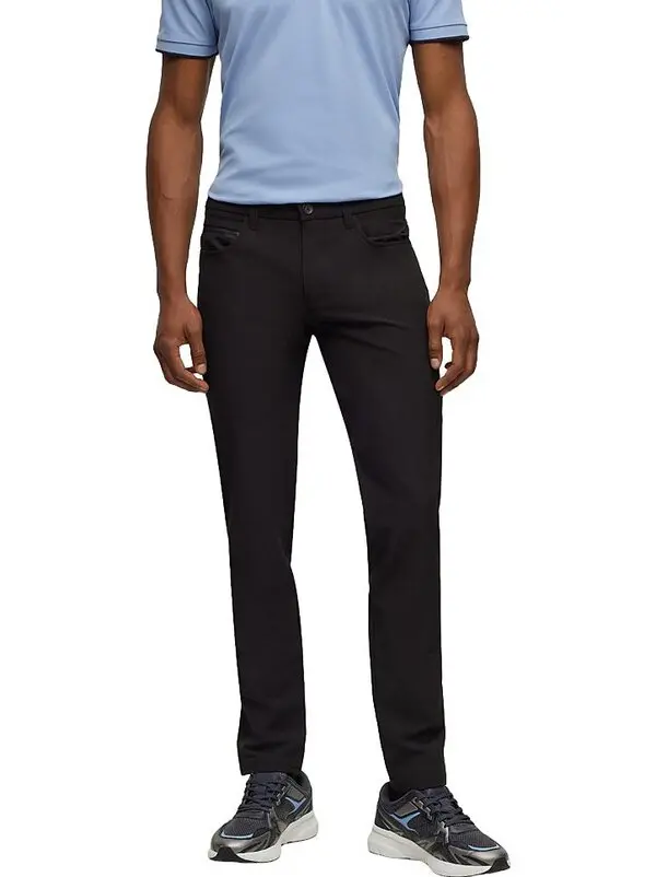 BOSS Slim Fit Trousers - Black