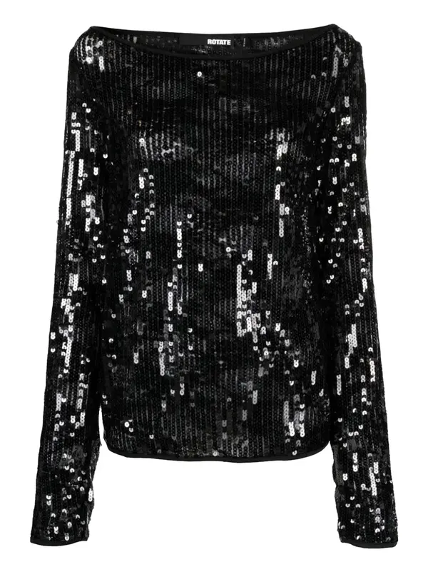 Remain Birger Christensen Long-sleeve Top - Black