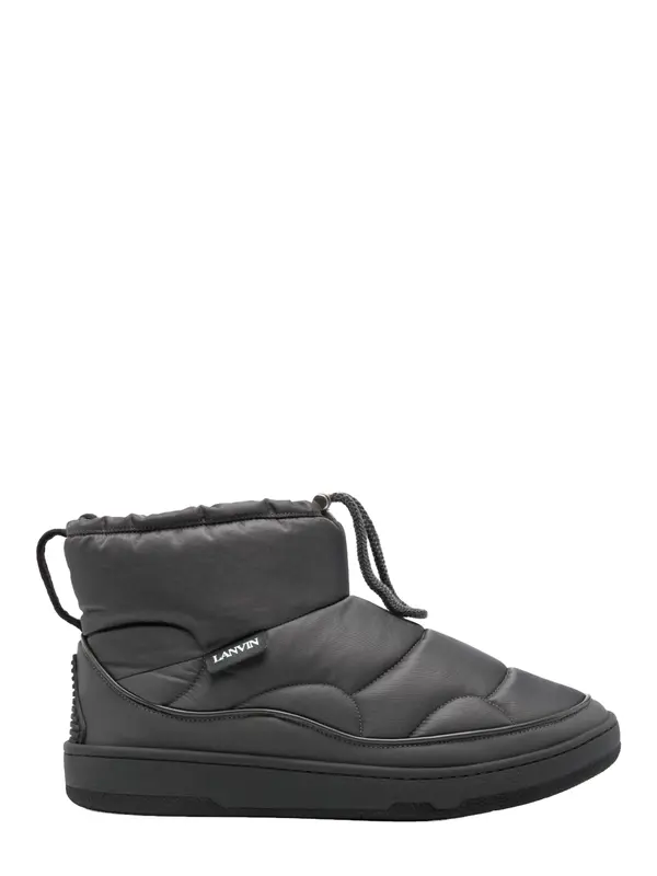 LANVIN Padded Ankle Boots - Grey
