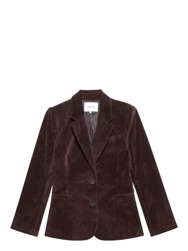 FRAME The Femme Corduroy Blazer - Brown