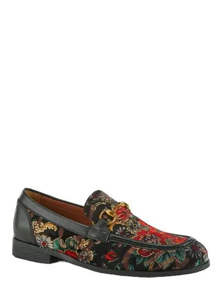 SPRING STEP SHOES Jonas Bit Loafer - Black Multi