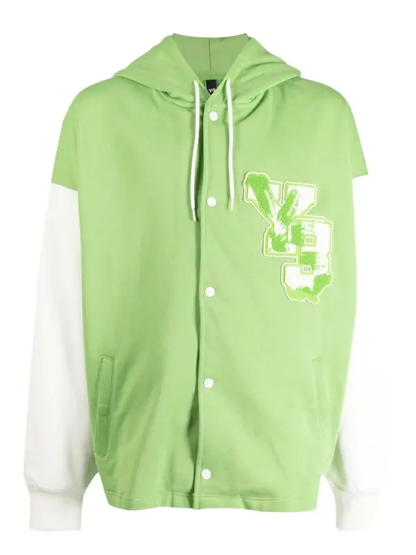 Y3 Gfx Hooded Jacket - Green