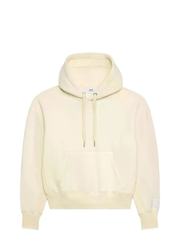 Ami Long-sleeve Drawstring Hoodie - Neutrals