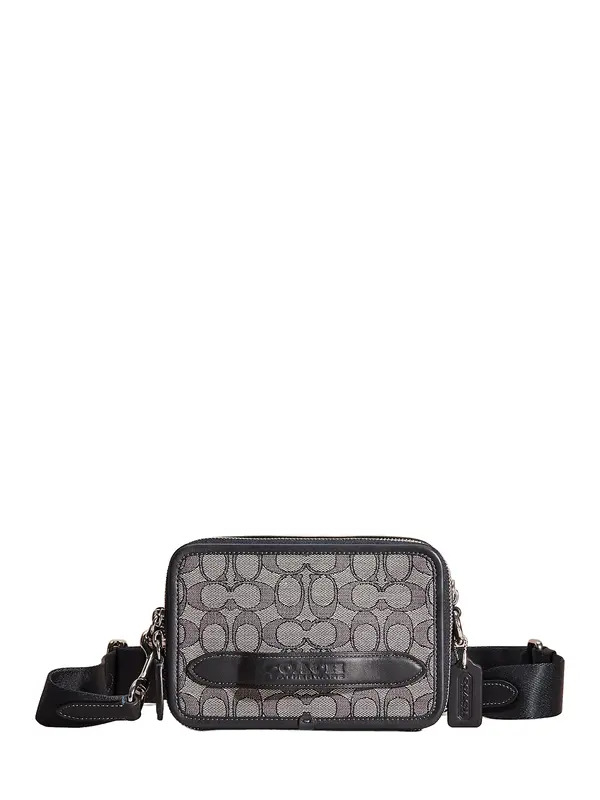 COACH® Restored Charter Crossbody In Signature Jacquard - Midnight Navy