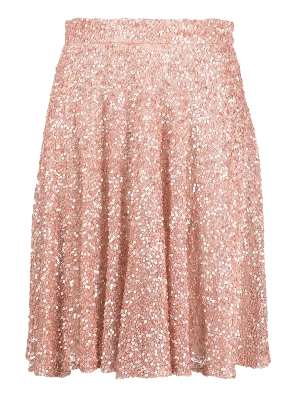 GEMY MAALOUF Sequined Miniskirt - Pink