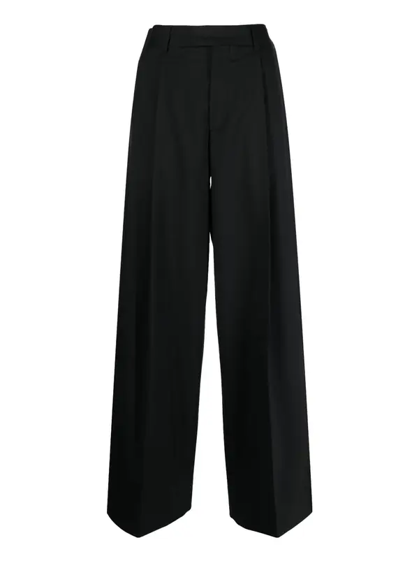 ARMARIUM Wool Palazzo Pant - Black