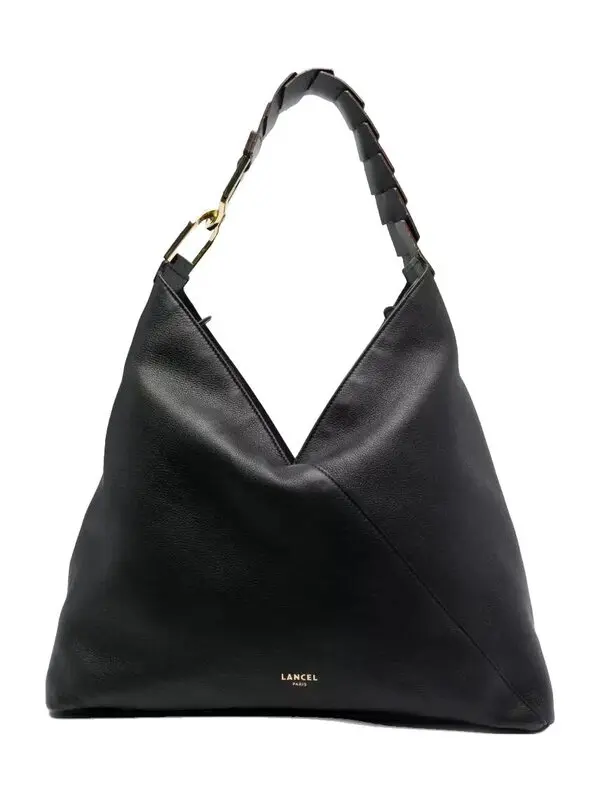 LANCEL Pagode Leather Shoulder Bag - Black