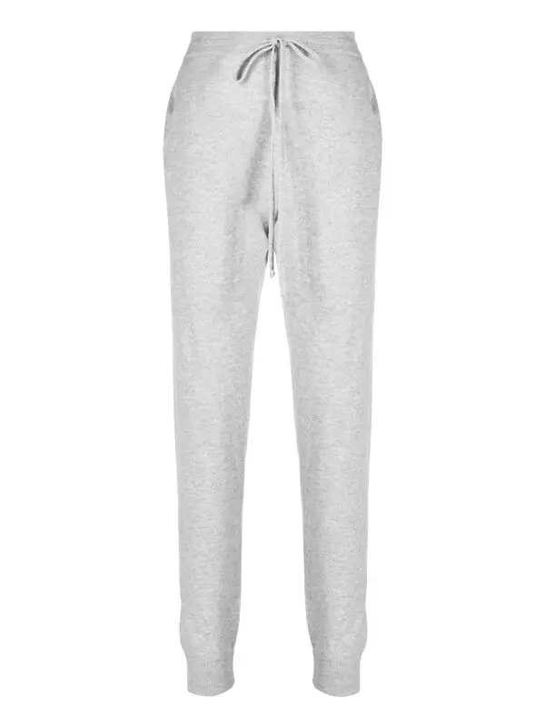 TEDDY CASHMERE Milano Cashmere Track Pants - Grey
