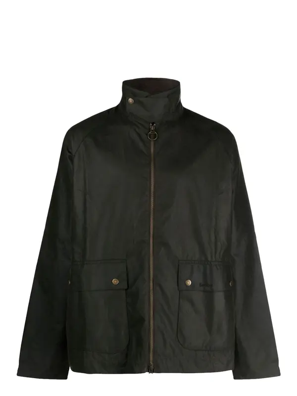 Barbour Bedale Coated-finish Jacket - Green