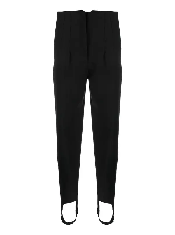 Giuseppe Di Morabito High-waisted Wool-blend Leggings - Black