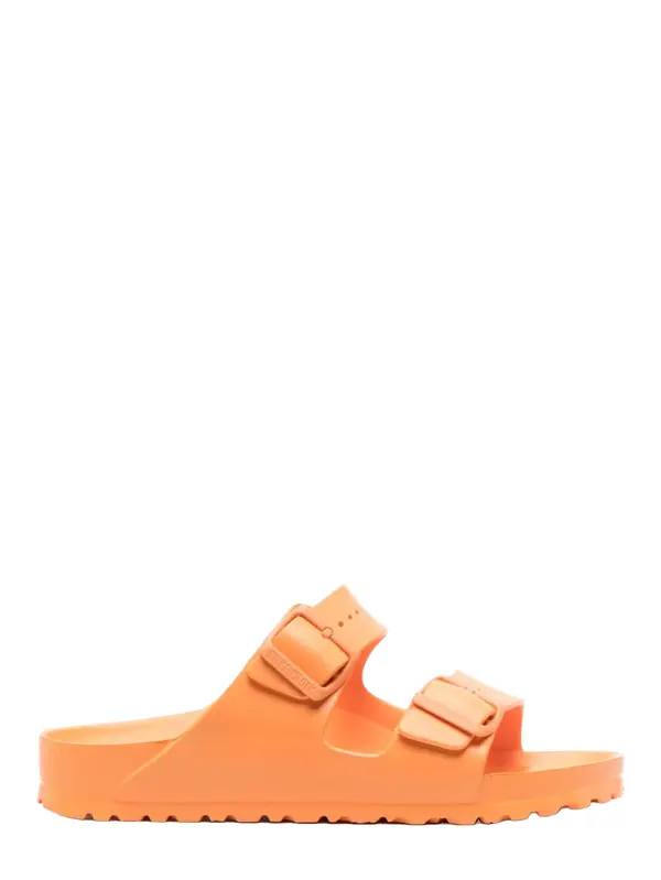 BIRKENSTOCK Arizona Decorative-buckle Slides - Orange