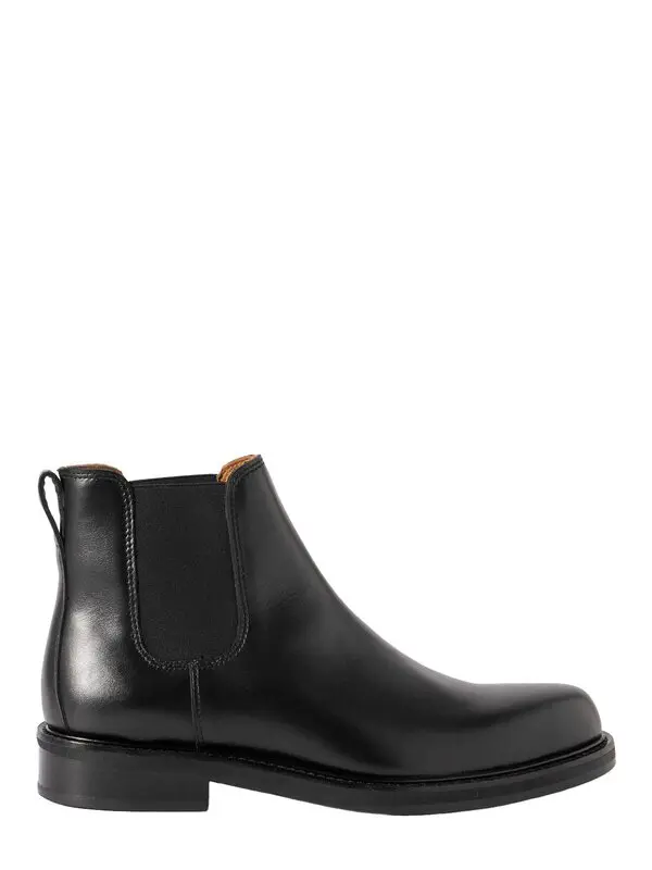 Mr P. Olie Leather Chelsea Boots - Black