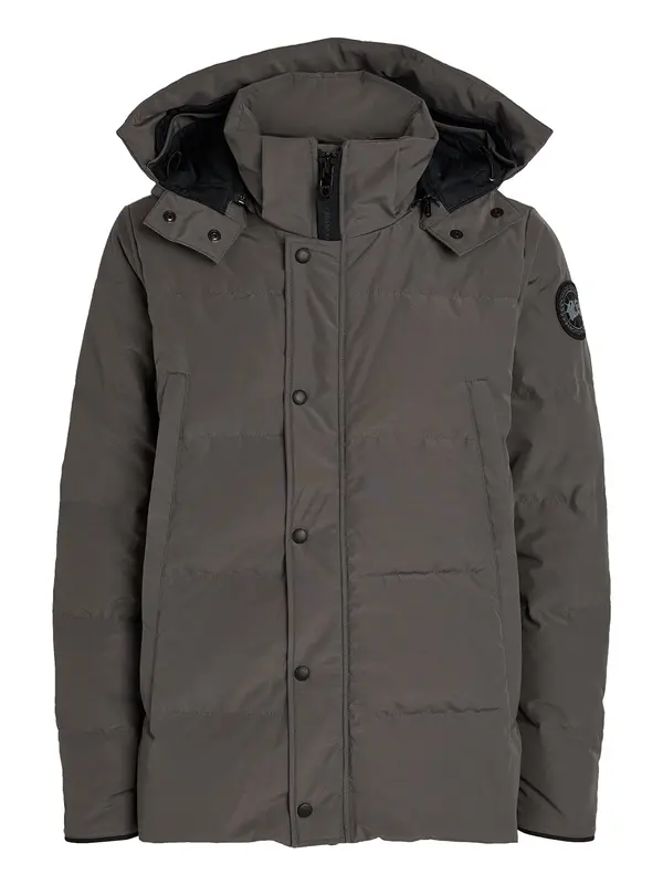 Canada Goose Wyndham Hooded Puffer Jacket - Grey