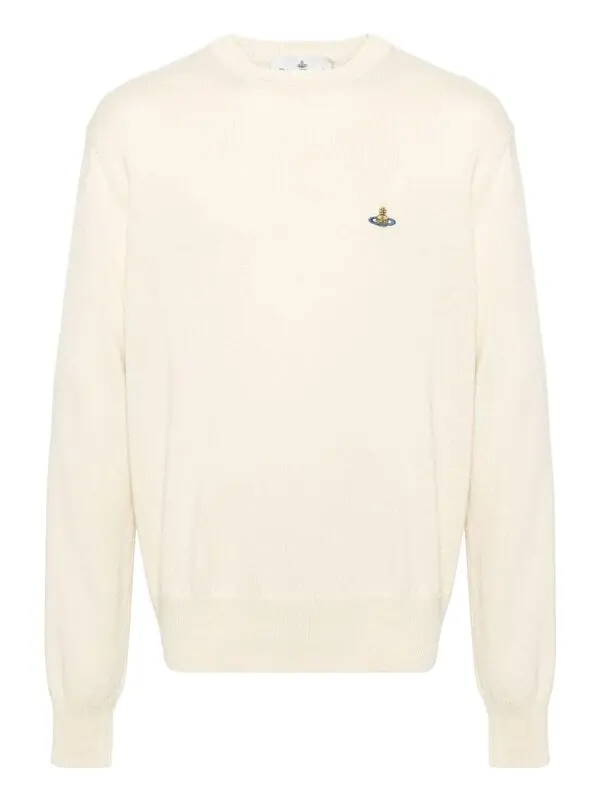 VIVIENNE WESTWOOD Cotton-cashmere Sweater - Beige