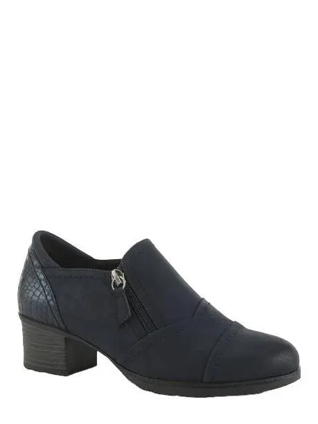 SPRING STEP SHOES Ellena Ankle Bootie - Navy