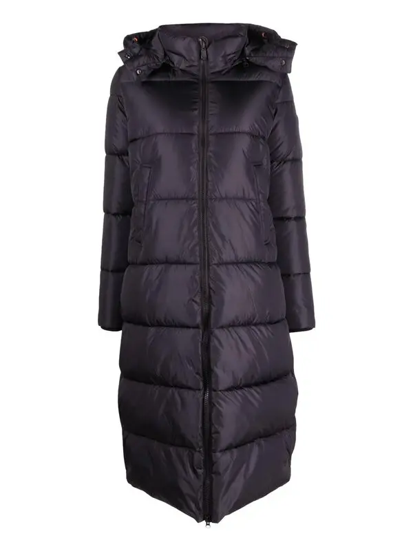 SAVE THE DUCK Colette Quilted Hooded Jacket - Black