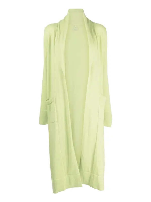 TEDDY CASHMERE Venezia Open-front Cardigan - Green