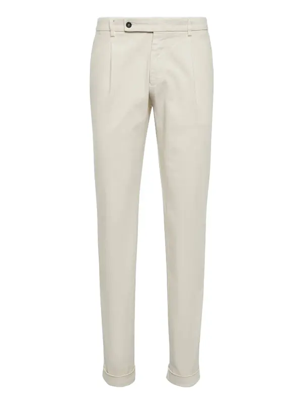 Thom Sweeney Cotton Chinos - Beige