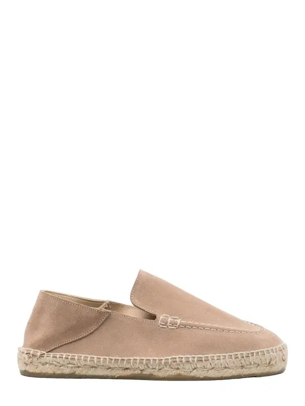 Manebí Suede Flat Espadrilles - Neutrals
