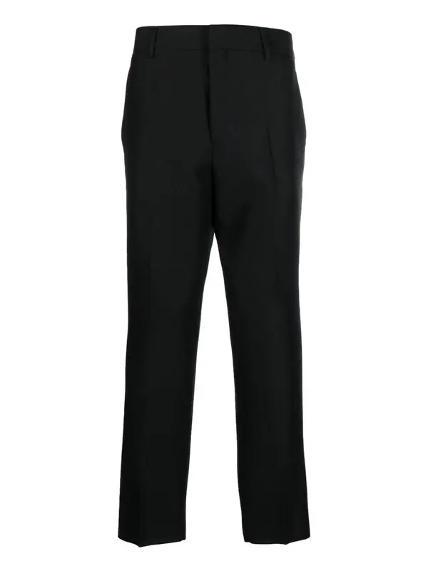 Prada Mid-rise Tailored Trousers - Black