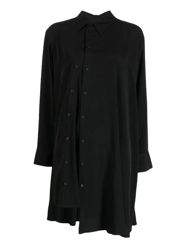 Yohji Yamamoto Decorative Button Shirt - Black