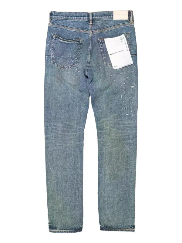 PURPLE BRAND P005 Vintage Laser Straight Jeans - Blue