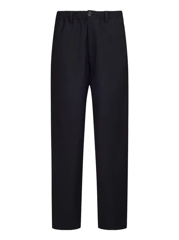Marni Tropical Slim-fit Trousers - Black
