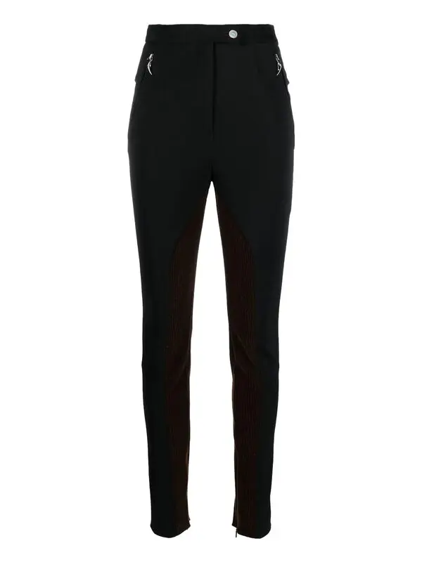 Roberto Cavalli High-rise Skinny Jeans - Black