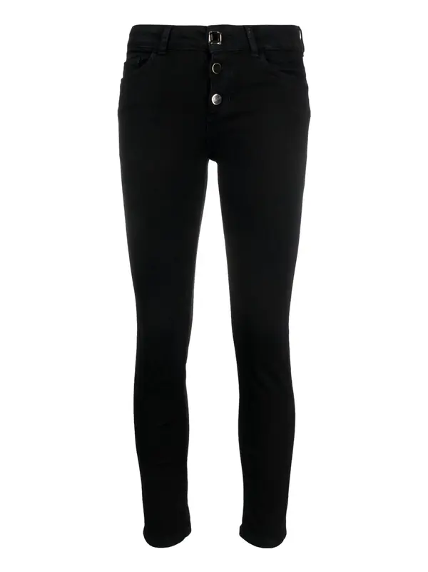 Liu Jo Mid-rise Skinny Jeans - Black