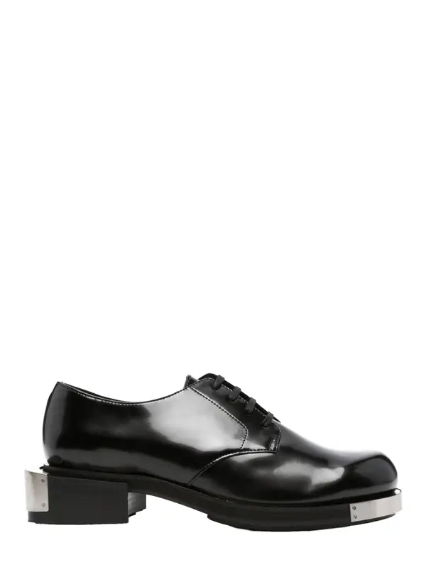GMBH Nazim Engraved-logo Derby Shoes - Black