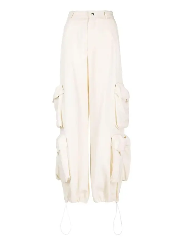 Amiri Wide-leg Cargo Pockets Trousers - Neutrals