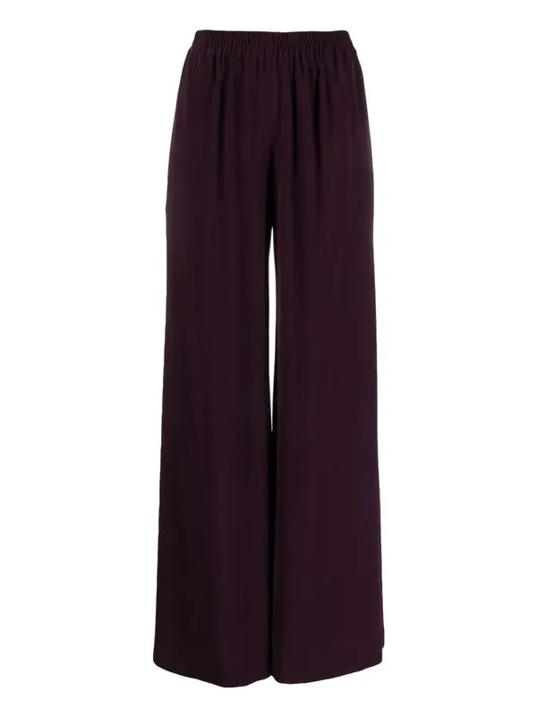 GIANLUCA CAPANNOLO Antonia High-waisted Trousers - Purple
