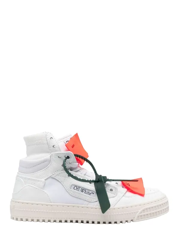 Off-White 3.0 Off Court Leather Sneakers - White