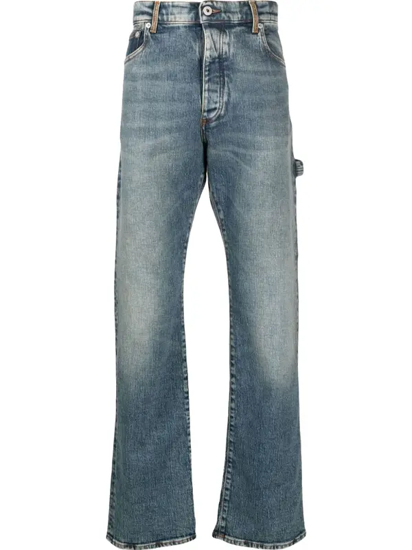 Heron Preston Ex-ray Straight-leg Jeans - Blue