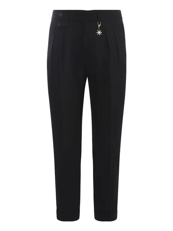 MANUEL RITZ Trousers - Black