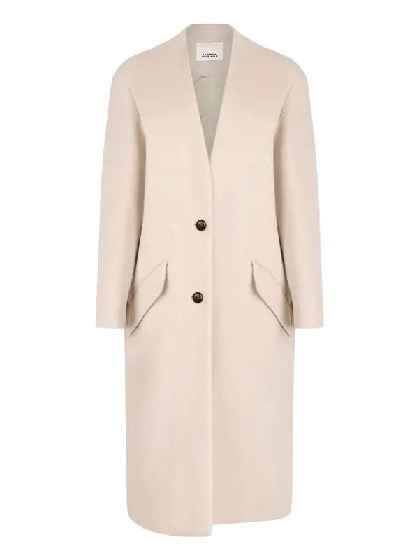 Isabel Marant Florane Coat - Beige