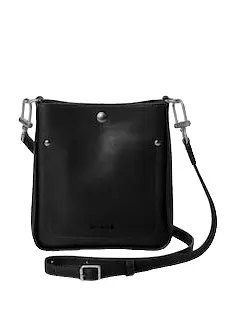 Shinola Mini Pocket Leather Crossbody - Black