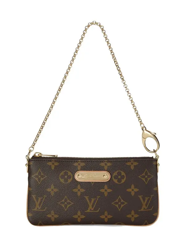 LOUIS VUITTON Monogram Canvas Pochette Milla - Brown