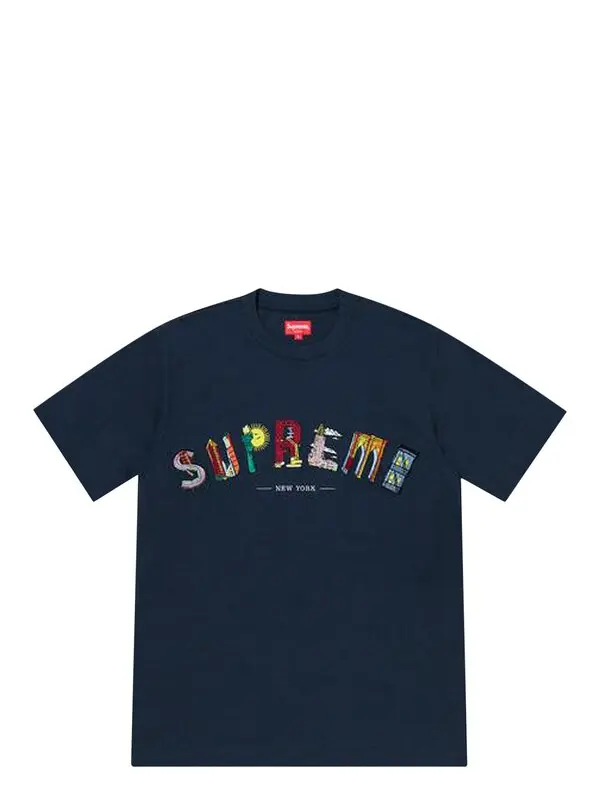 Supreme City Arc Tee 'navy - Blue