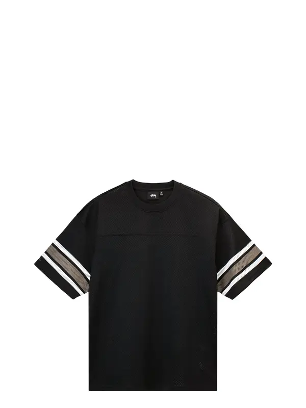 StÜssy Mesh Football Jersey - Black