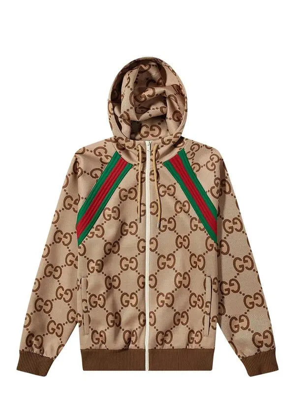 Gucci Light Neoprene Windbreaker - Tan
