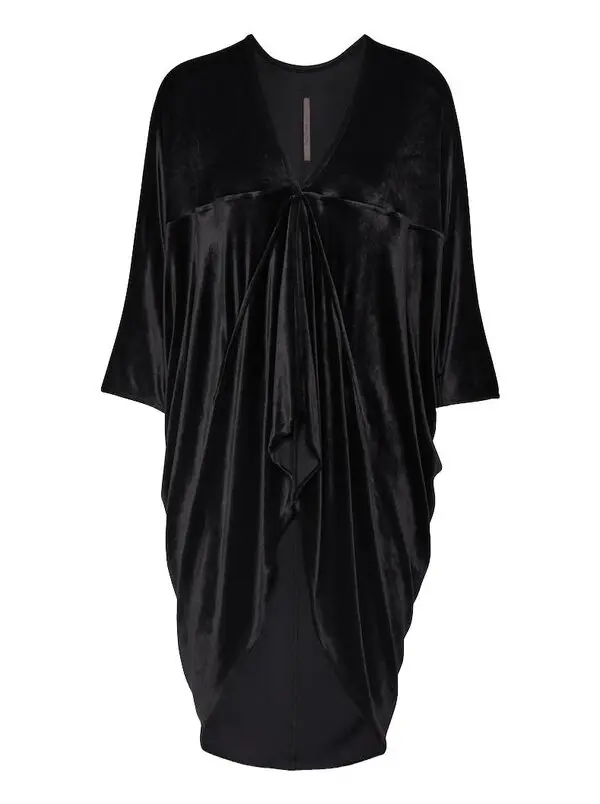 Rick Owens Em Oversized Top - Black