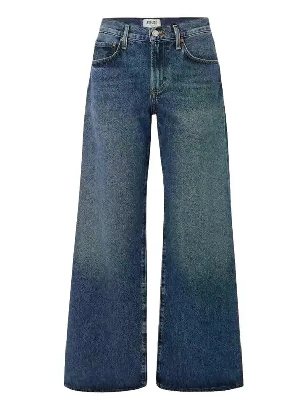 AGOLDE - AGOLDE Clara Baggy Wide-Leg Organic Jeans