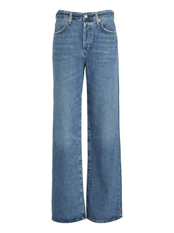 Citizens Of Humanity Annina High-rise Wide-leg Jeans - Blue