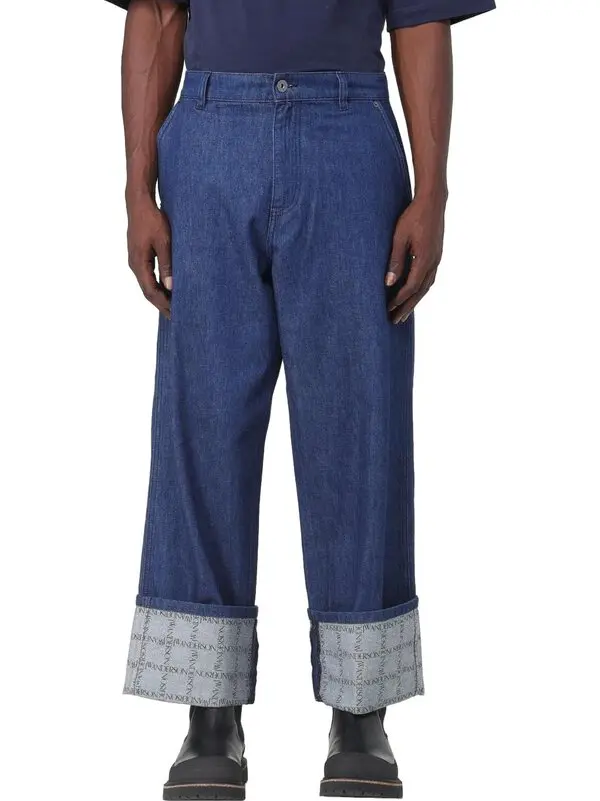 JW Anderson Wide Leg Jeans - Blue