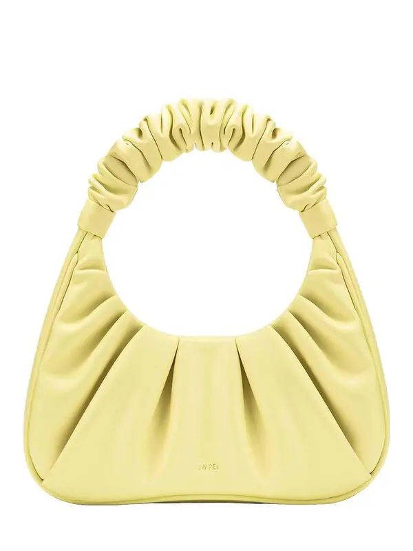 Jw Pei Gabbi Ruched Hobo Bag - Light Yellow