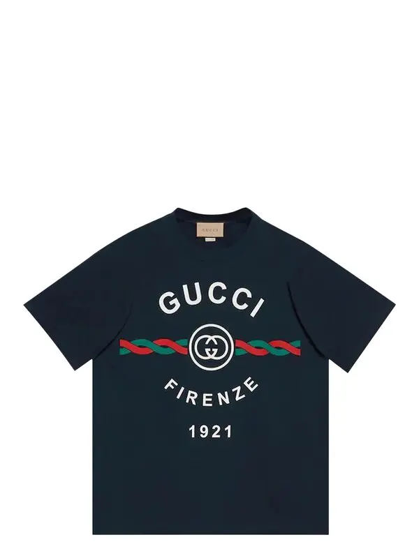 Gucci Firenze 1921 T-shirt - Blue