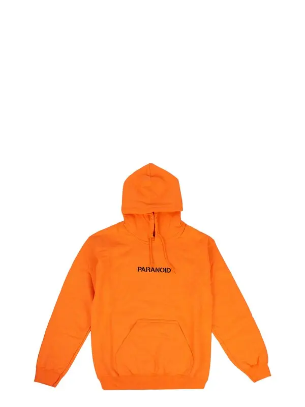 ANTI SOCIAL SOCIAL CLUB X Undefeated Paranoid Logo Hoodie - Orange